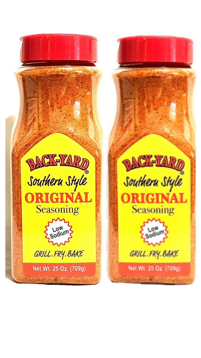 BACK-YARD Southern Style Seasoning - Original- 25oz 2 pack
