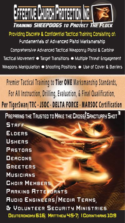 Church Protection | Dauntless Tactical Training, Inc.