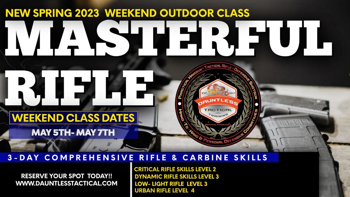 Comprehensive Rifle & Pistol Caliber Carbine: 2- or 3-Day Masterful ...