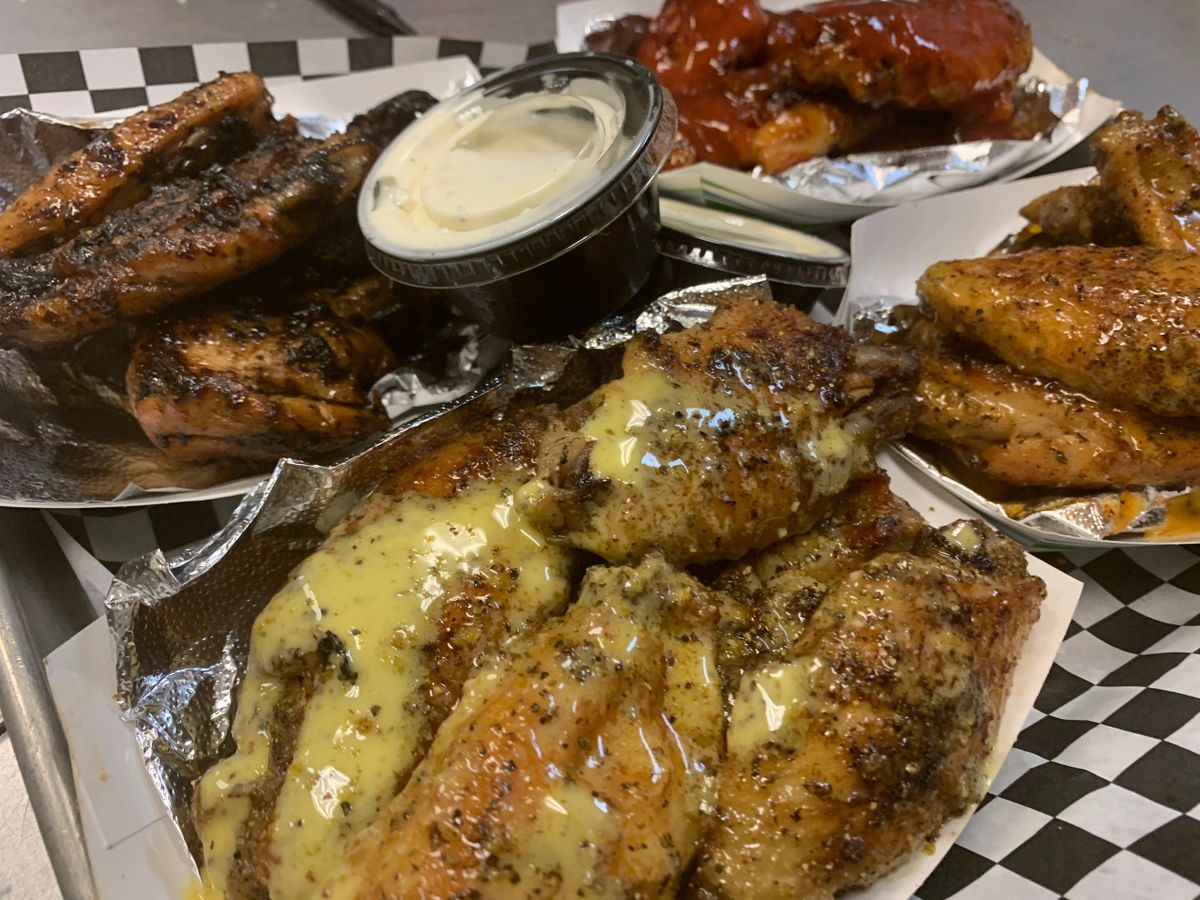 Smoked Grilled Island Wings