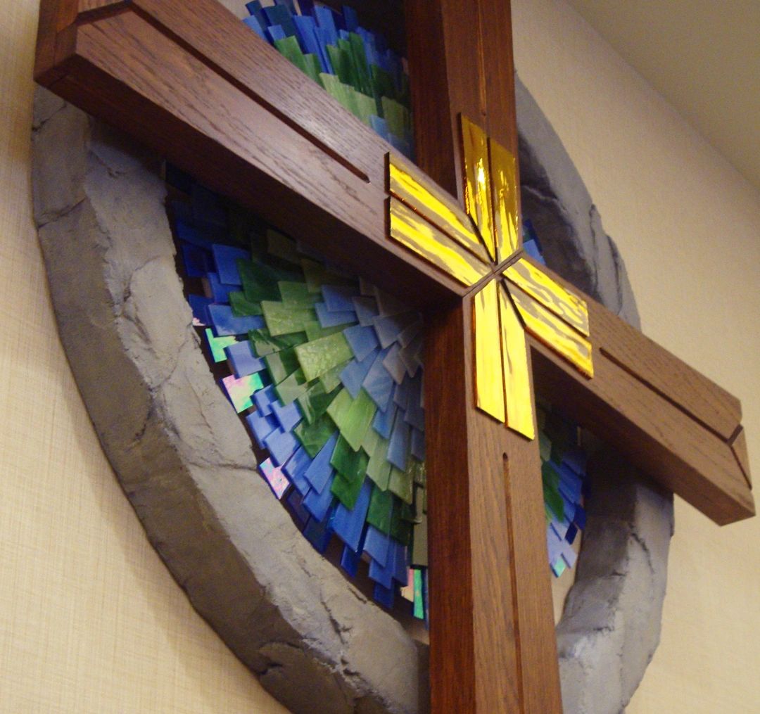 CK Wall Works - Carla Krazl, Cross Design, Art, Cross