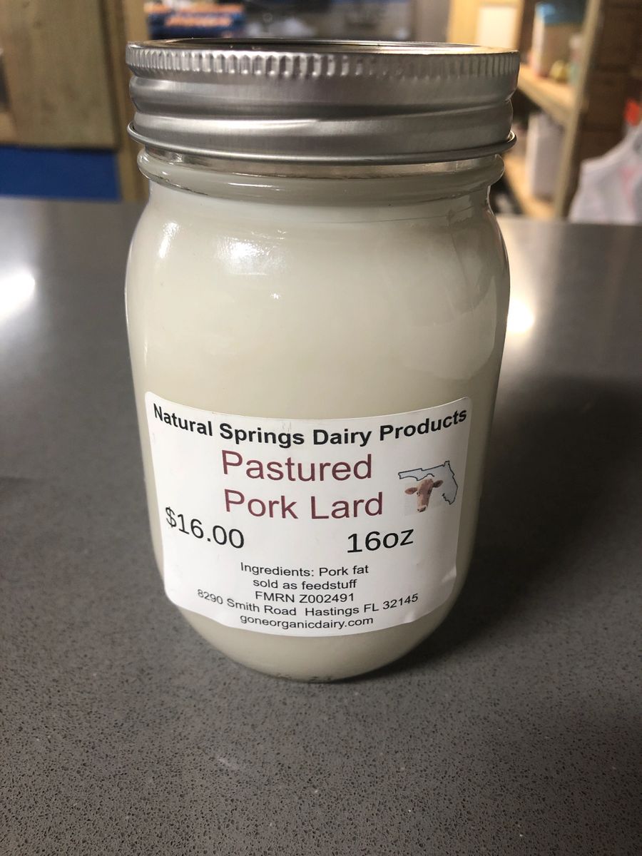 Pork Lard - 32 oz