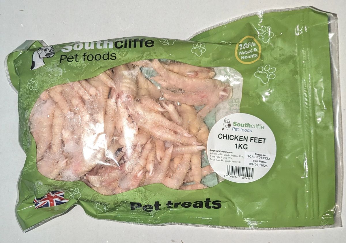 Chicken feet frozen 1kg