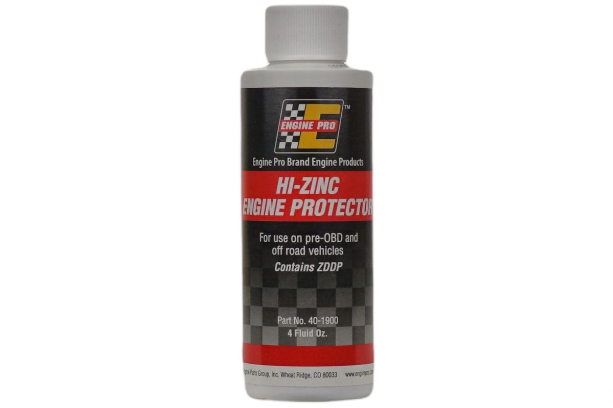 High Zinc additive for camshaft and ring breakin. 4 oz