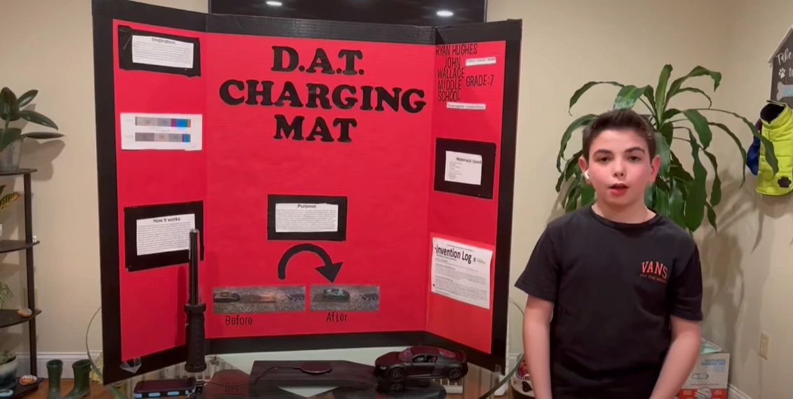 Four Young Connecticut Inventors Demonstrate Their Creativity