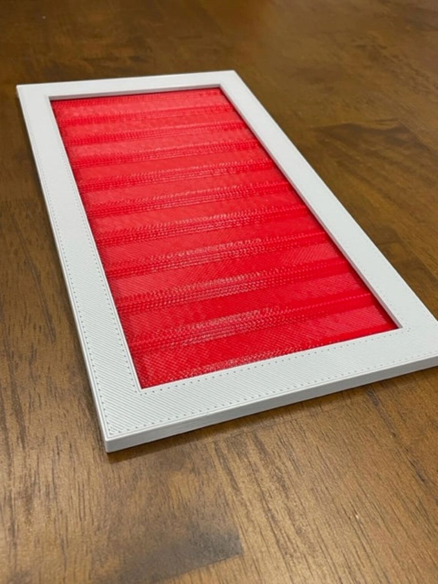 Trek inspired corridor Wall Red Alert Panel 11" Fits above standard door