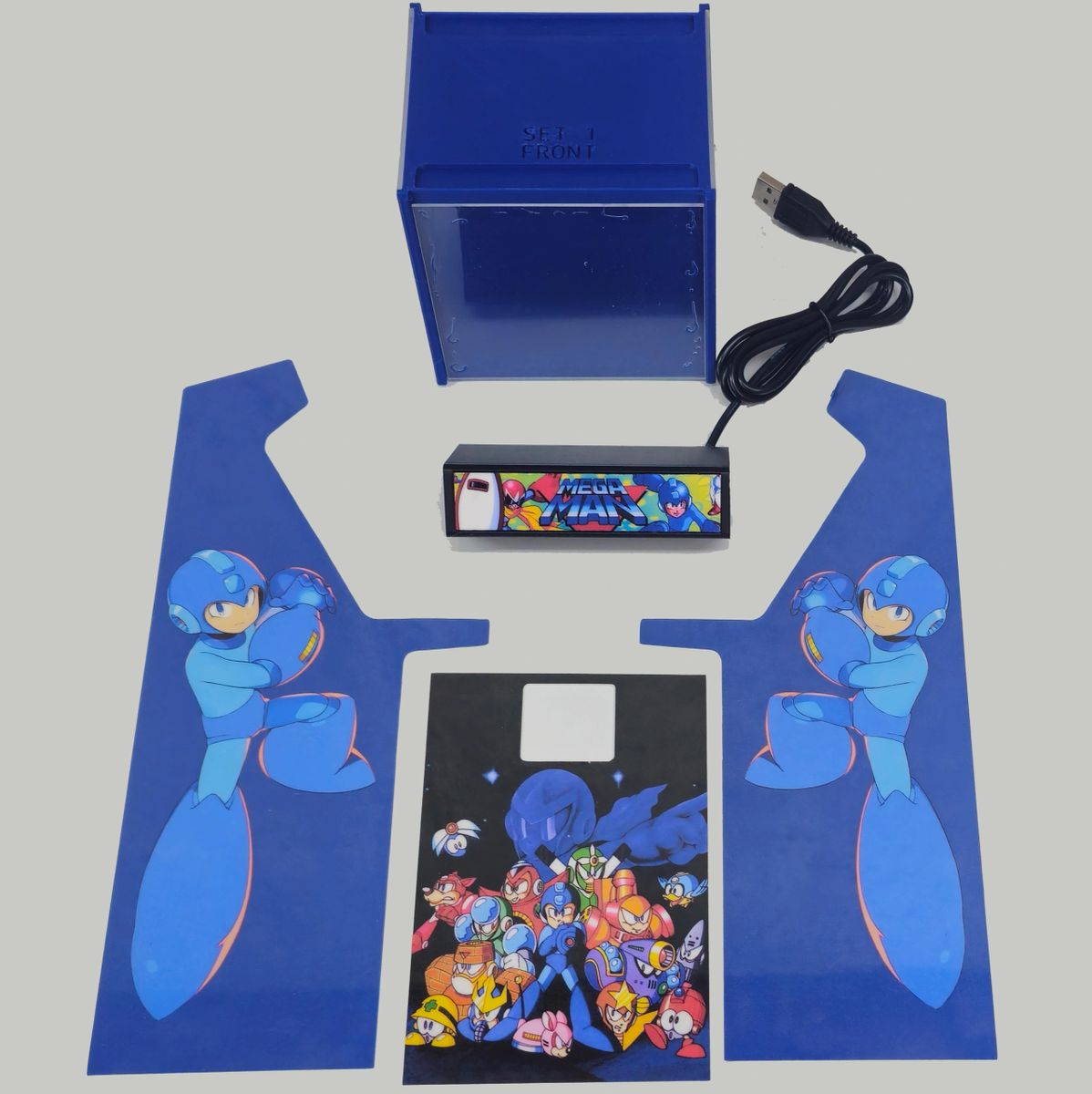 Riser for your My Arcade Micro Player PRO Mega Man *Arcade is NOT included*