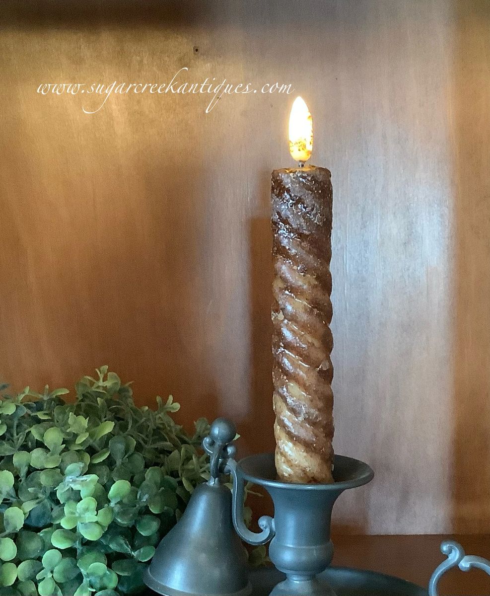 HAND DIPPED SPIRAL CANDLES