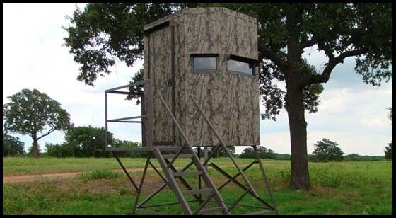 Double 'G' Big Rack Blinds and Feeders