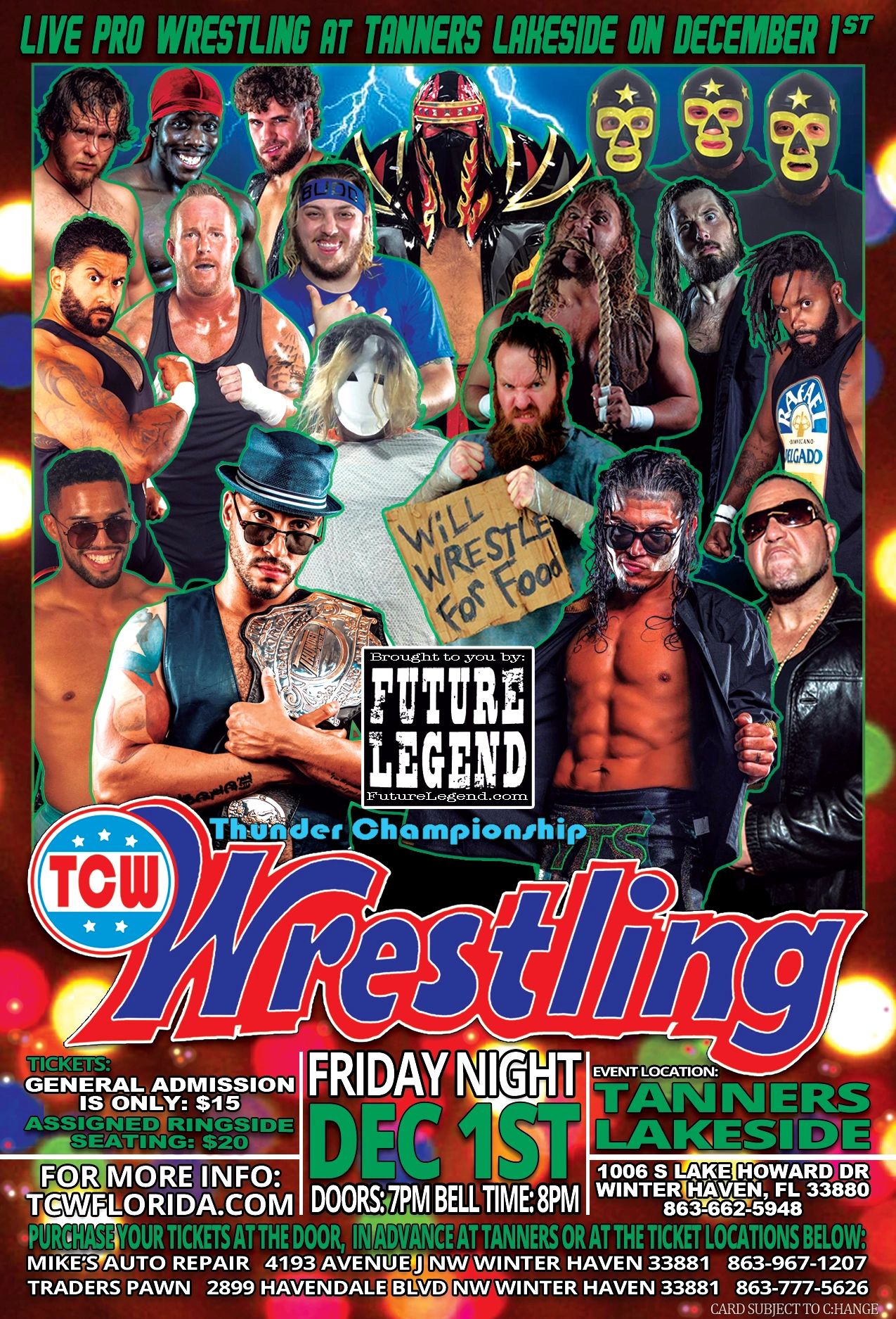 Thunder Championship Wrestling - Home