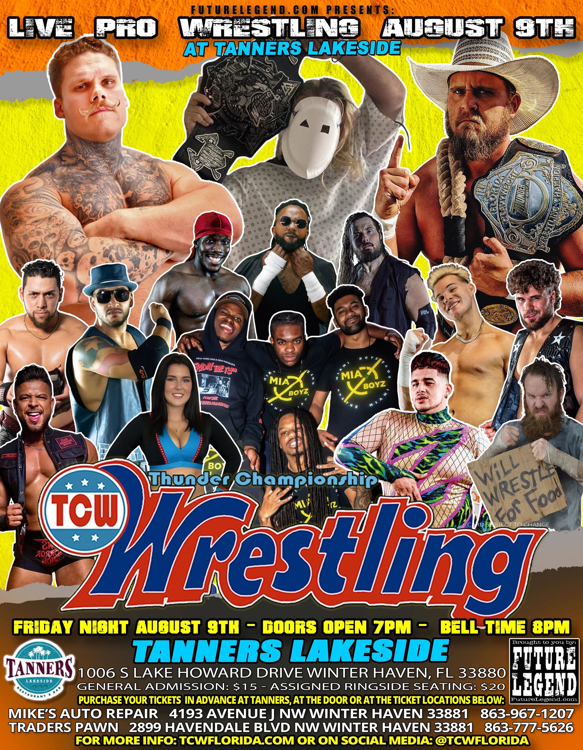 Thunder Championship Wrestling - Home