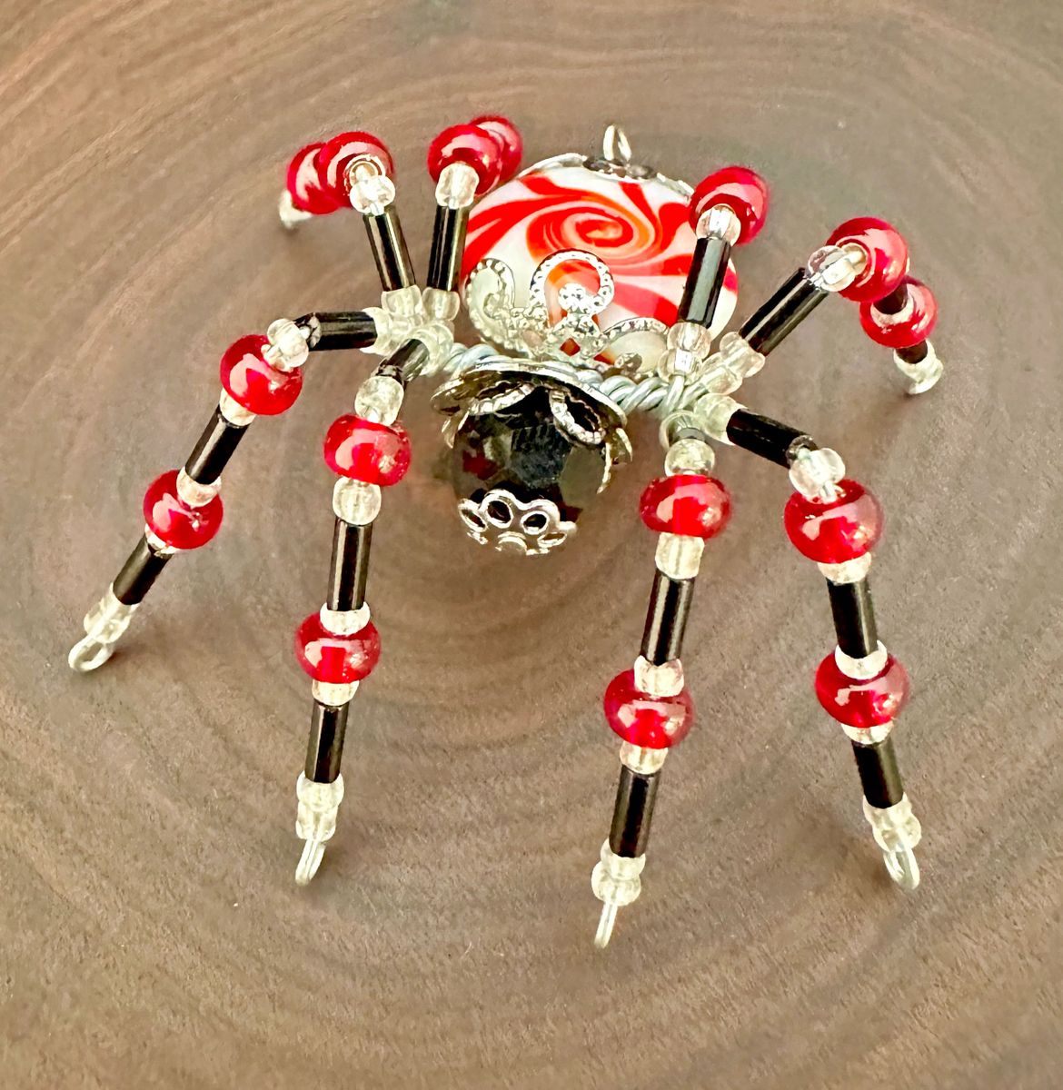 Small Peppermint Twisted Spider