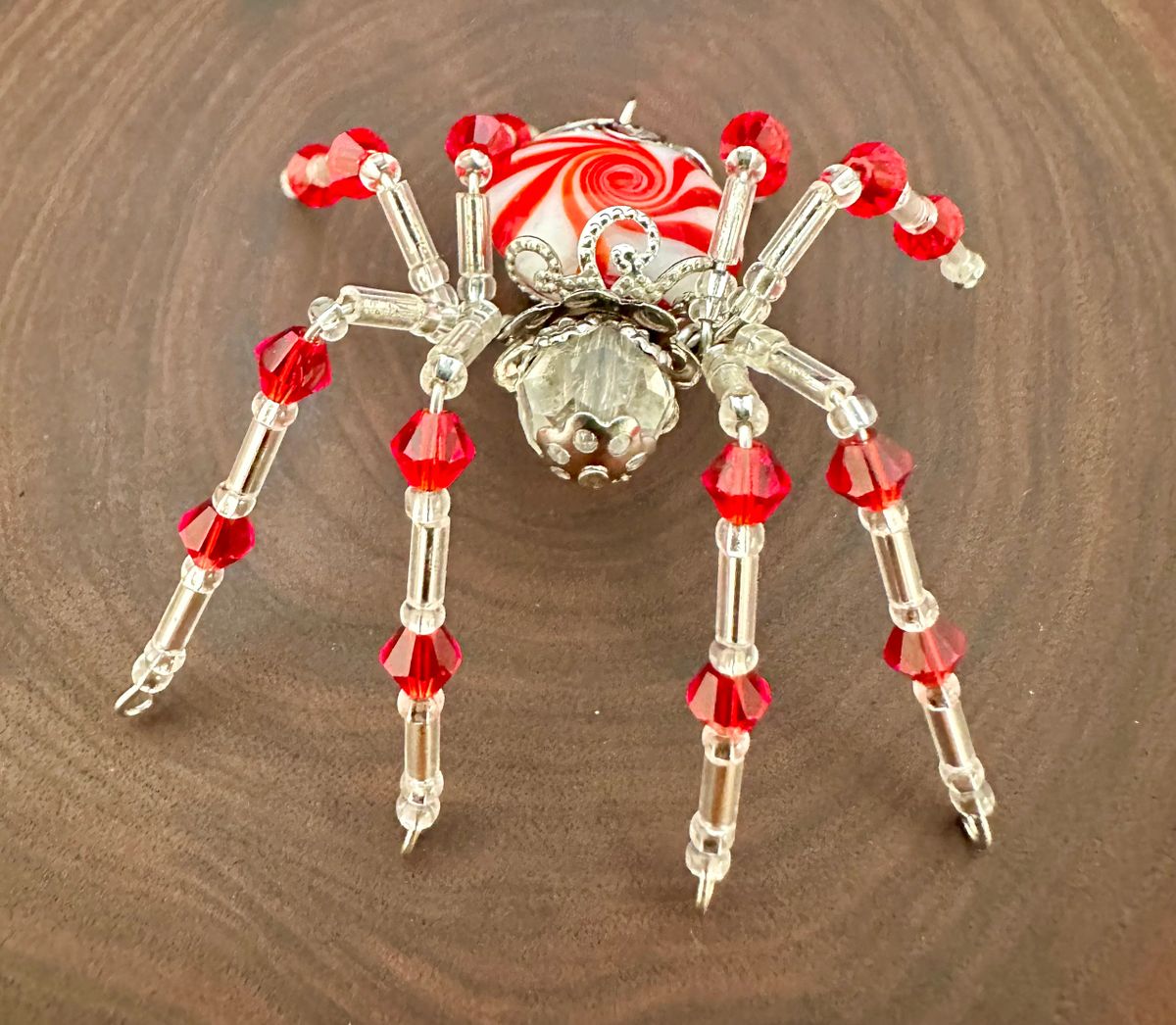 Small Icy Peppermint Twisted Spider