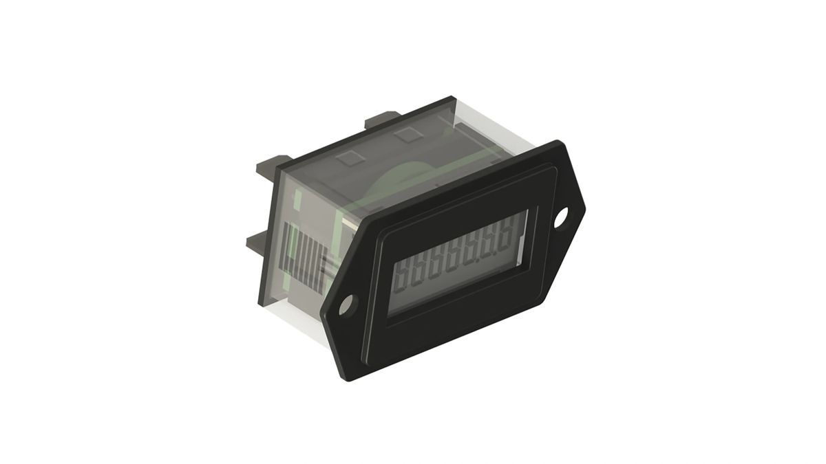 TRUMETER - 3400-0010 ELECTRONIC COUNTER, 10-300VDC/20-300VAC INPUT, 8 ...