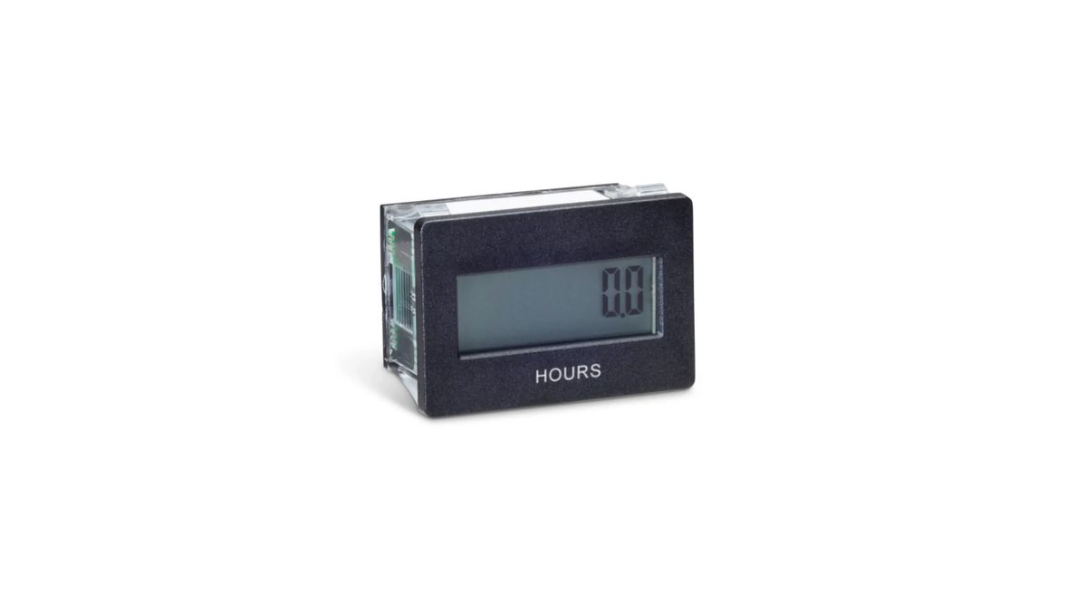 TRUMETER - 3410-5000 ELECTRONIC HOUR METER, 10-300VDC/20-300VAC INPUT ...