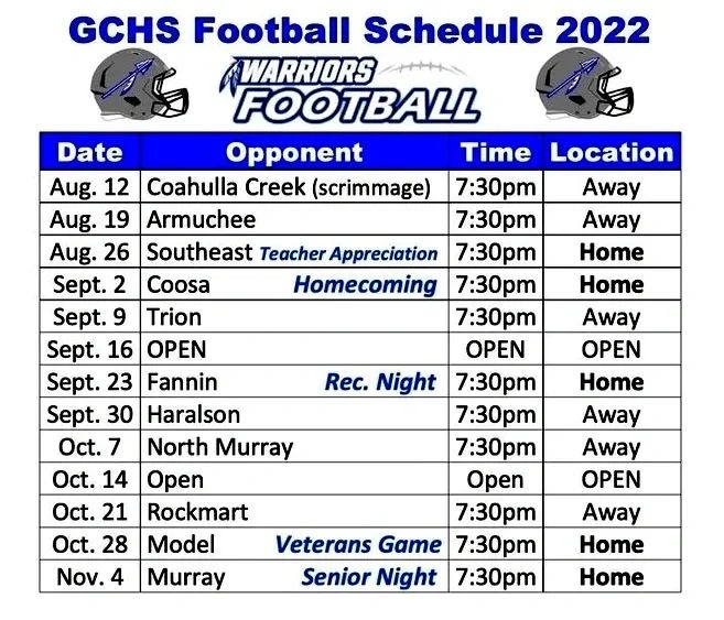 GORDON CENTRAL WARRIORS