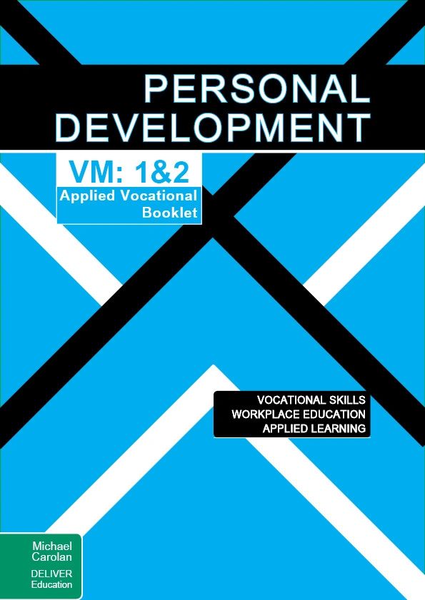 Personal Development VCE:VM1&2 Applied Vocational Booklet