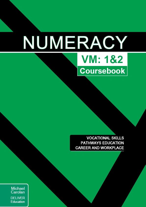 Numeracy VCE:VM 1&2 Coursebook