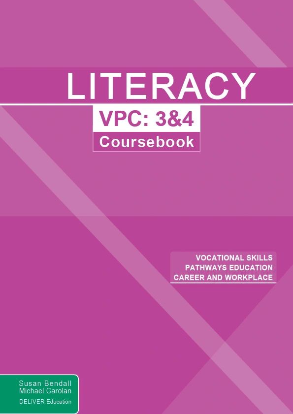 Literacy VPC: 3&4 Coursebook