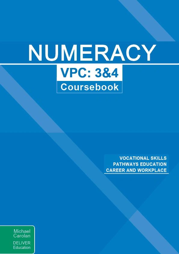 Numeracy VPC: 3&4 Coursebook