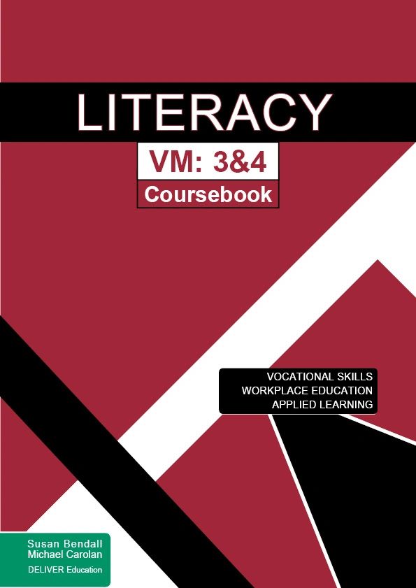 Literacy VCE: VM3&4 Coursebook