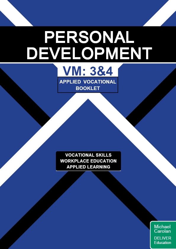 Personal Development VCE:VM 3&4 Applied Vocational Booklet