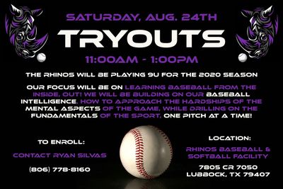 Updates | Rhino Baseball