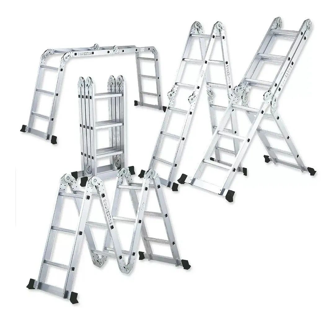 Escalera Multiproposito Multifuncional 12 Pasos 3.60 Metros