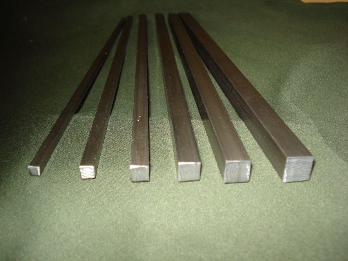 (CSQ14/Squarekit) Cold finished 12L14 Square Hobby Kit