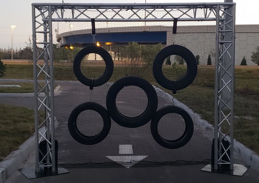 FOOTBALL TIRE TOSS | GameTime Events