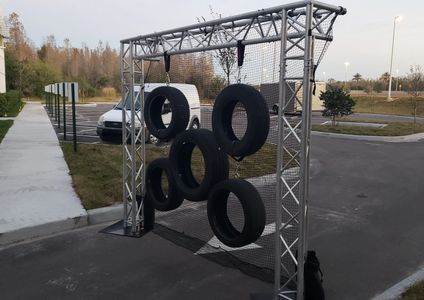 FOOTBALL TIRE TOSS | GameTime Events