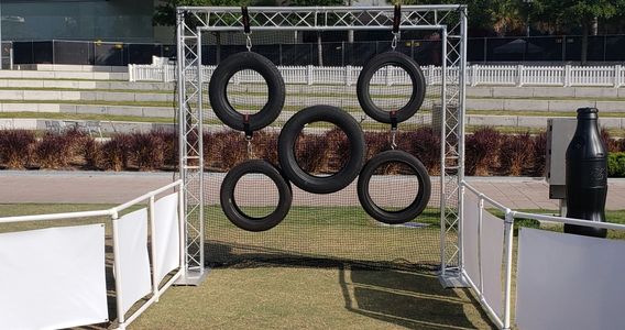 FOOTBALL TIRE TOSS | GameTime Events