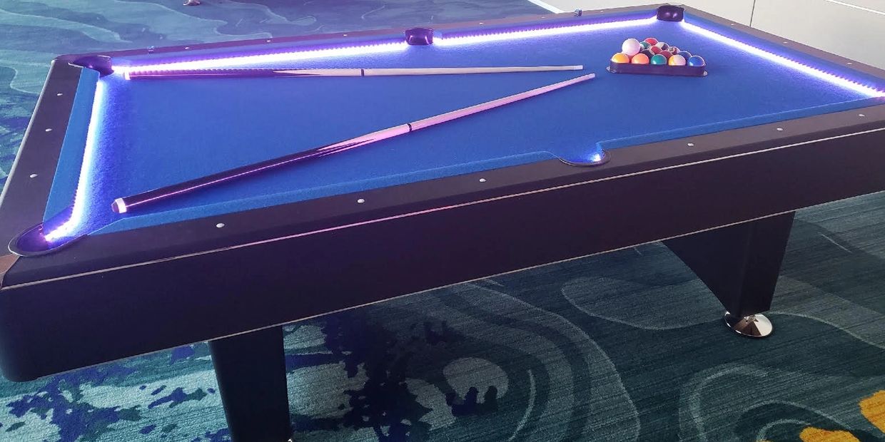 LED BILLIARD TABLES | GameTime Events