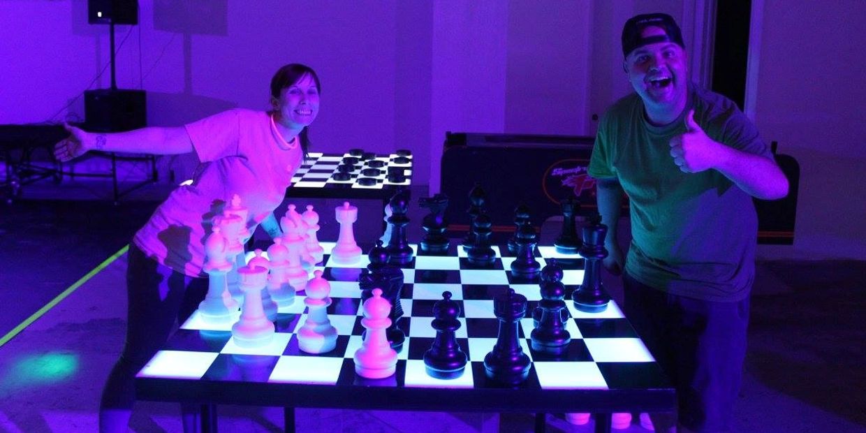 LED CHESS & CHECKERS