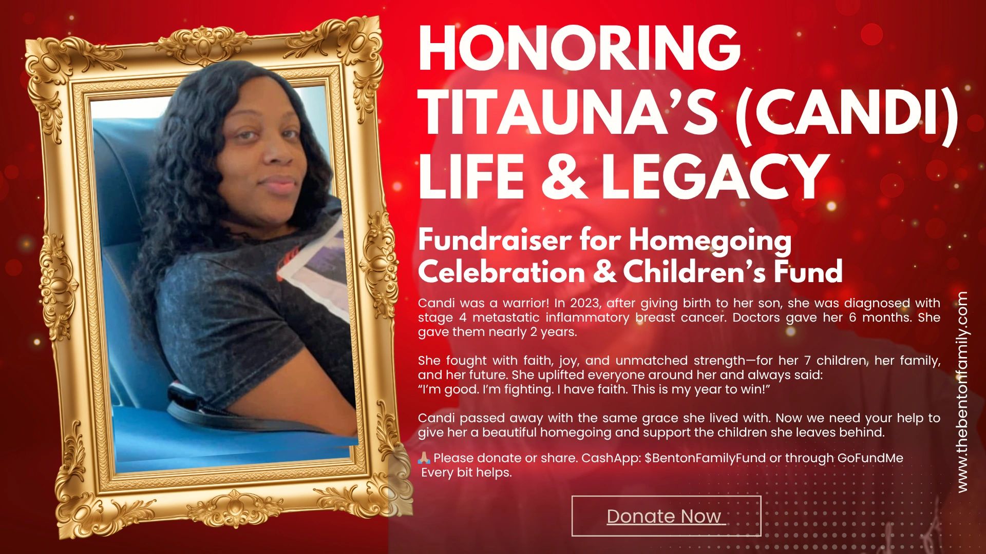 Honoring Candi! | Benton Family