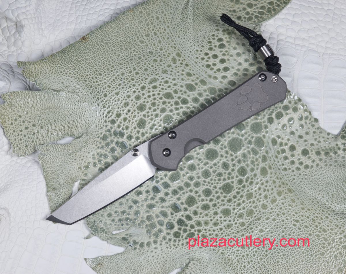 Reeve Sm Tanto "Dog Paw" Sand Blast Handle