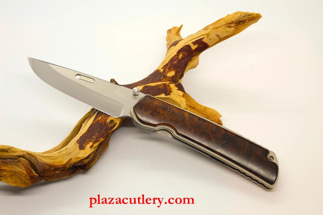 Rockstead Higo X-IW-ZDP Blade with Presentation Ironwood Handle