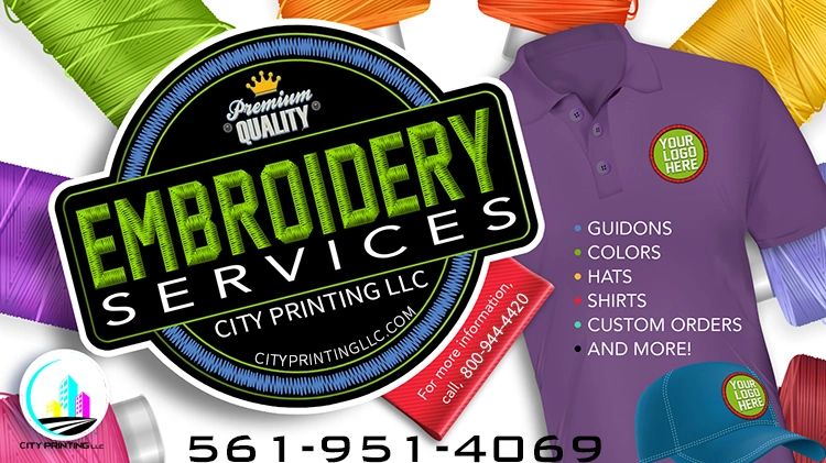 EMBROIDERY SERVICES