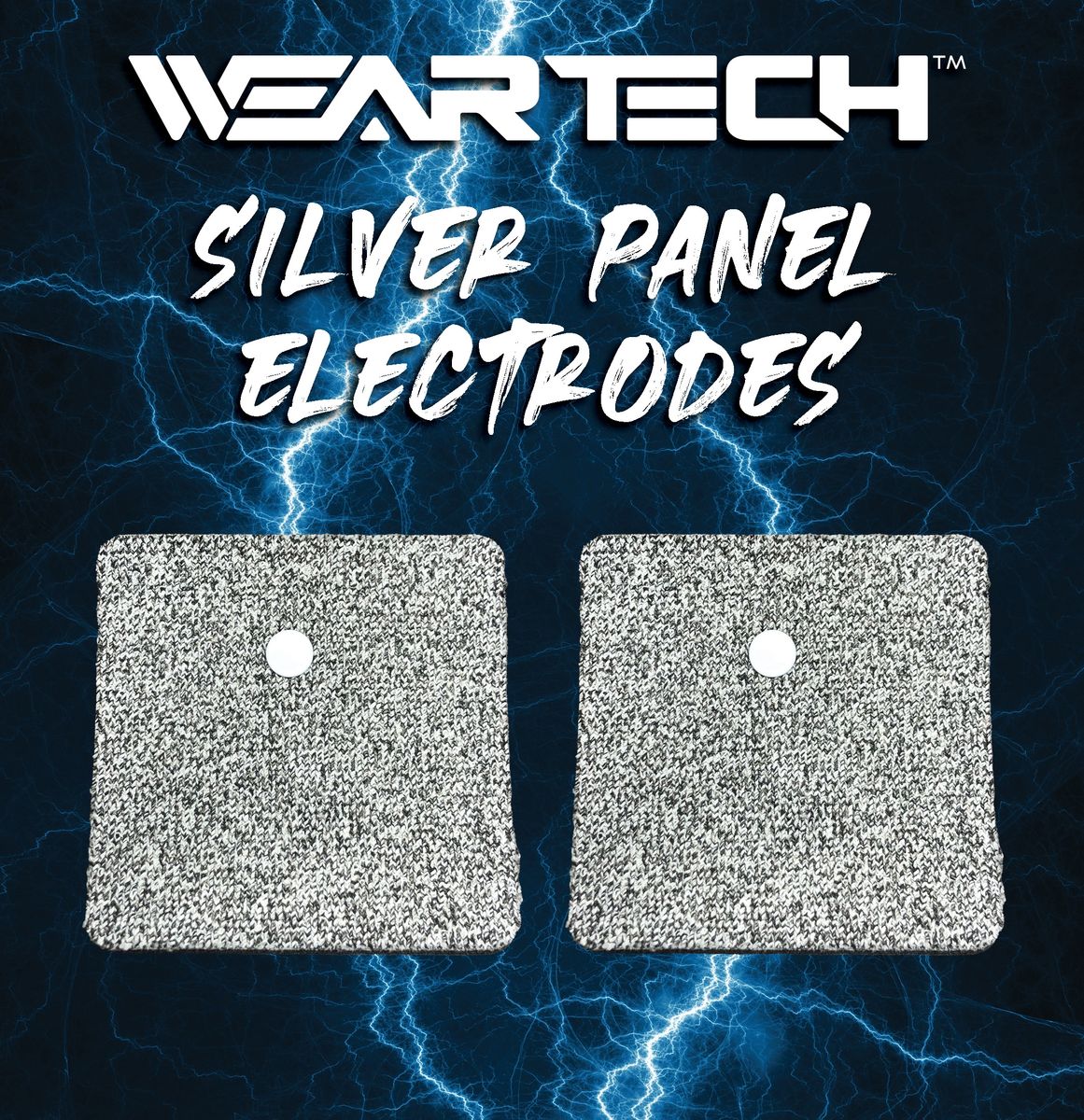 WearTech™ Sport-Z™ Silver Panel Electrodes