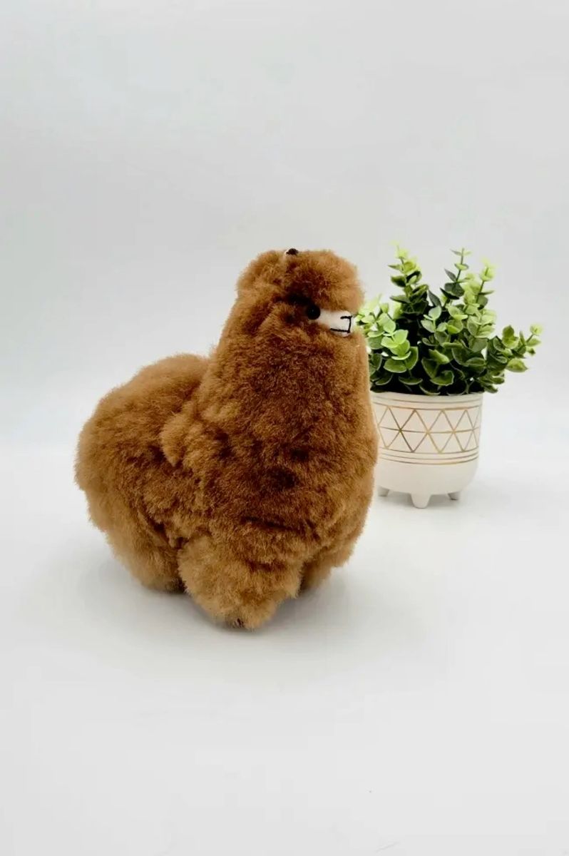 Alpaca Stuffie - Classic Alpaca 8"