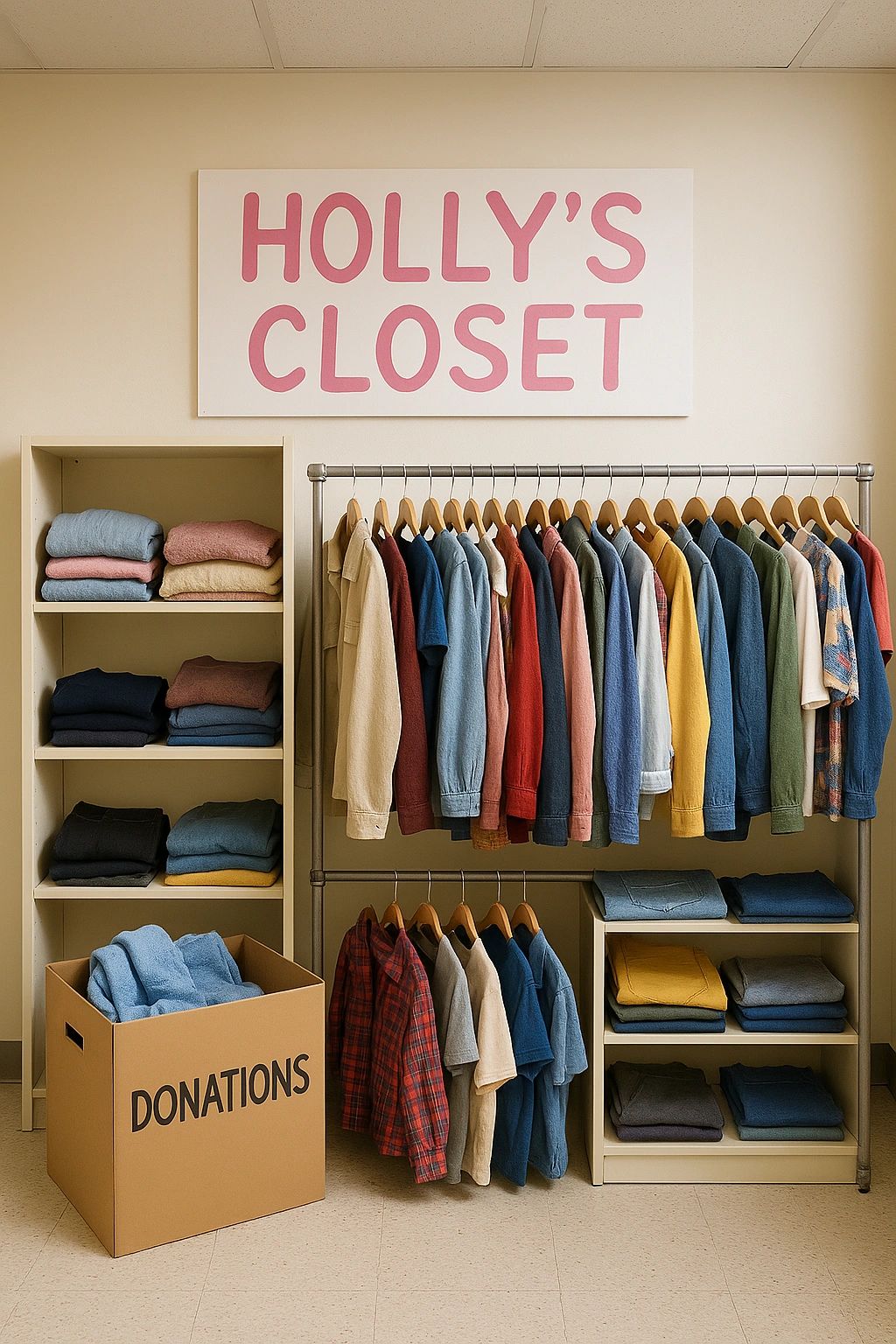 Holly's Closet Providing Essentials to Students in Need