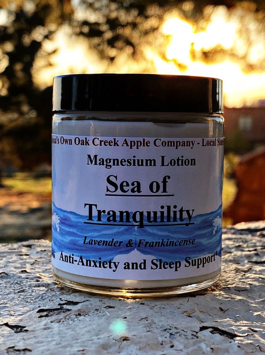 Magnesium ACV Lotion - Sea of Tranquility - Anti Anxiety & Sleep Support
