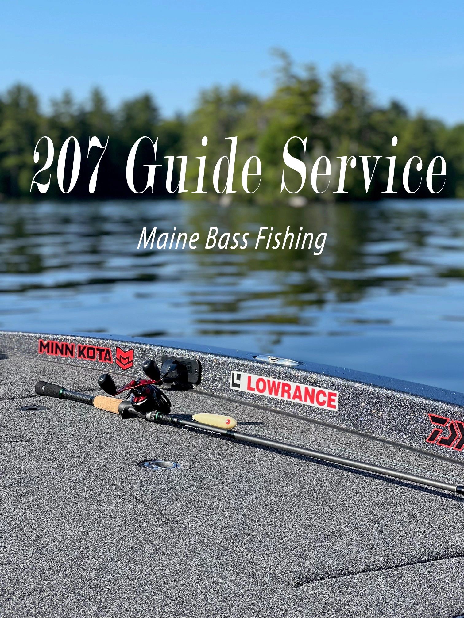 207 Guide Service - Maine Registered Guide, Maine Guide, Bass Fishing
