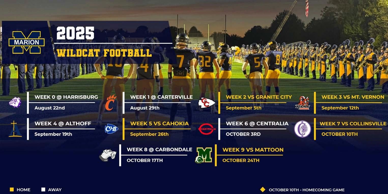 2025 MHS football schedule released