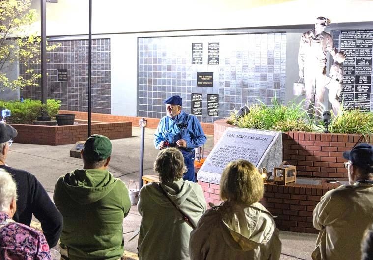 Herrin Library Honors History with Ghost Tour