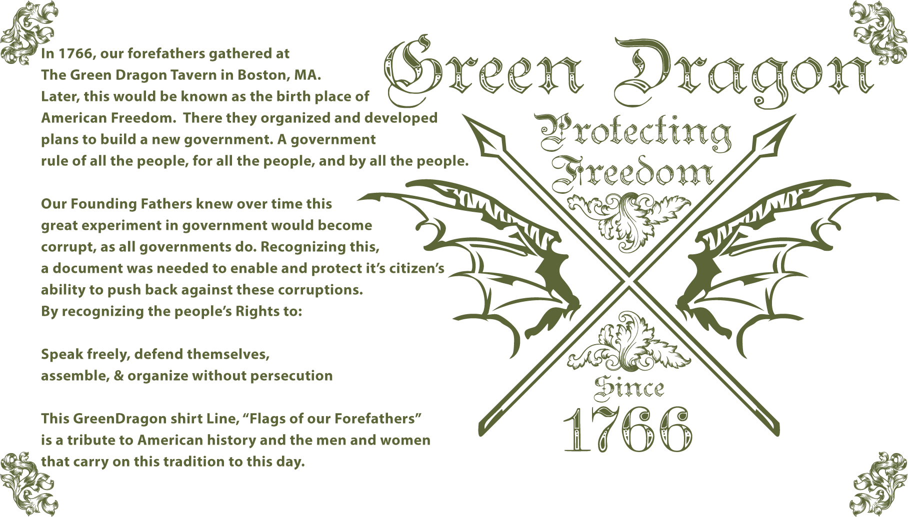 Green Dragon, USA