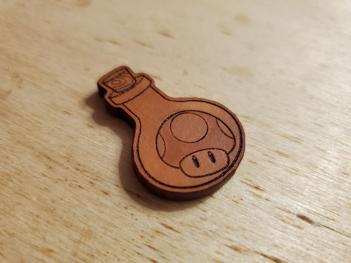 Mario Mushroom Potion Ranger Eyes