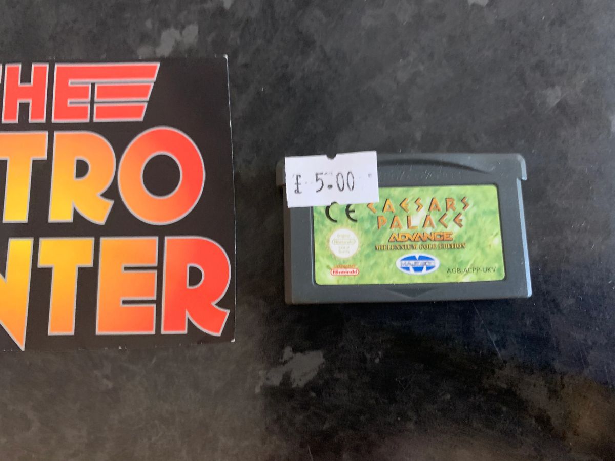 Caesars Palace Advance Millennium Gold Edition Gameboy Advanced Cart