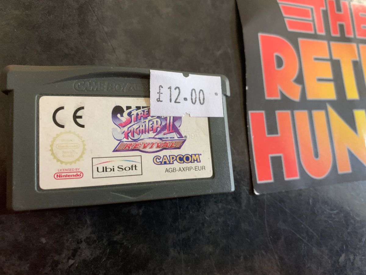 Street Fighter Revival Gameboy Advanced Cart