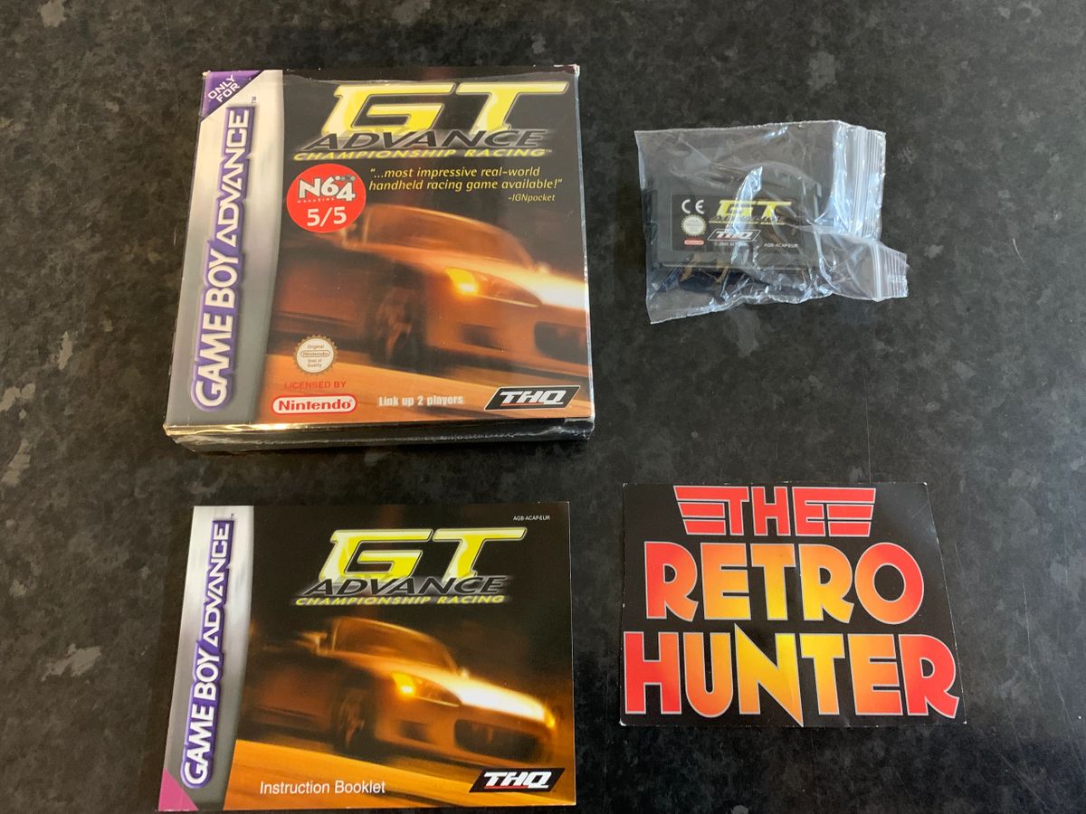 GT Advance Championship Racing Gameboy Advance Boxed
